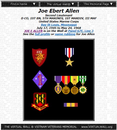 Lt. Joe Ebert Allen